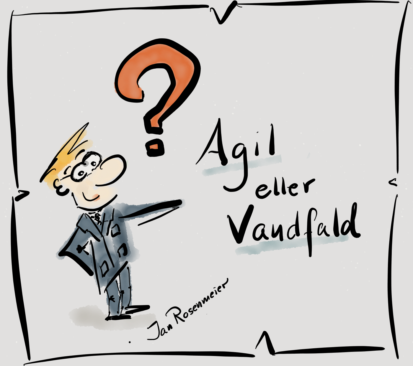 Projektledelse: Vandfaldsmodel eller agile metoder?